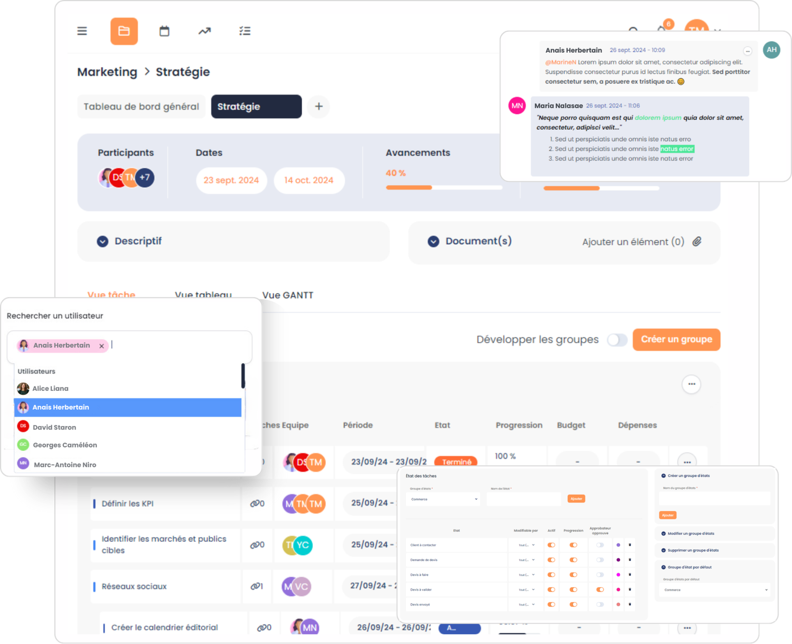 EKIP - Logiciel de gestion de projets en ligne