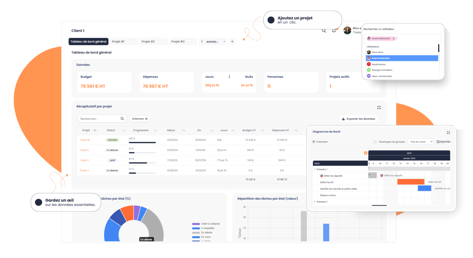 EKIP - Logiciel de gestion de projets en ligne